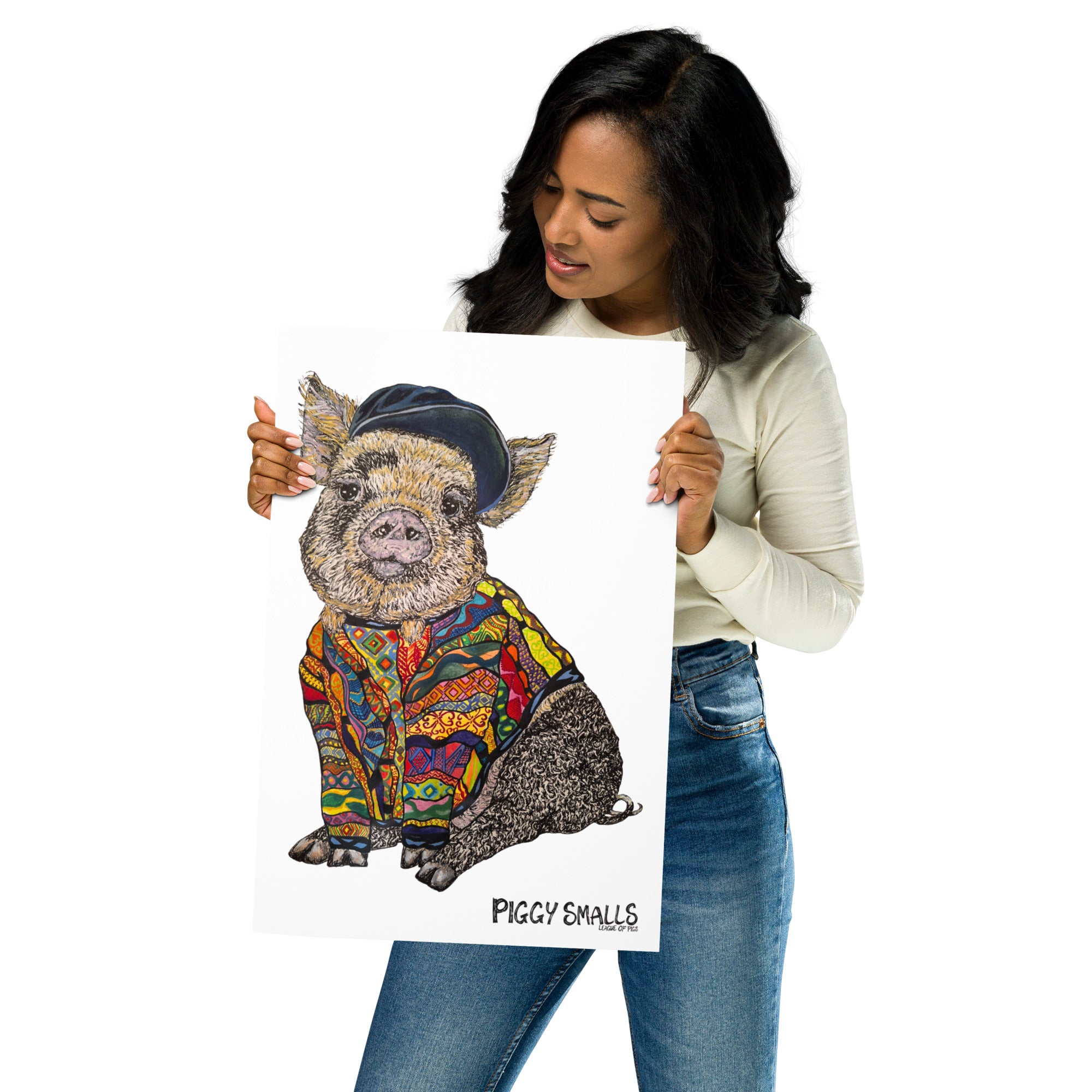 Piggy Smalls - Poster – League of Pigs